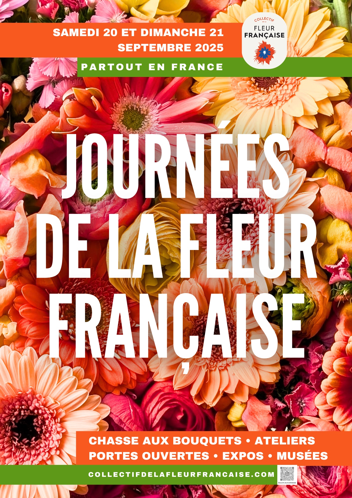 Journées de la Fleur française 2025 - Collectif de la Fleur Française
